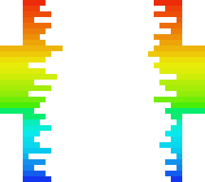 Rainbow fade | Minecraft Skin