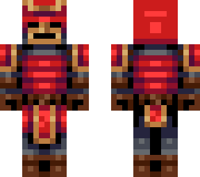Red Samurai | Minecraft Skin