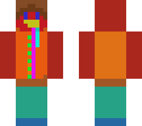 The red noob | Minecraft Skin