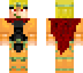 Dio w/ cape | Minecraft Skin