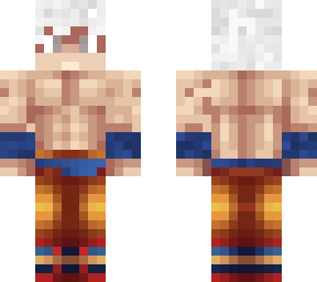 goku ultra instinct | Minecraft Skin