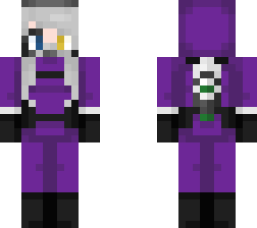 Hazmat Ranger Purple | Minecraft Skin
