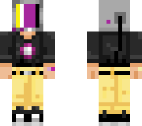 Non-Binary TV Head | Minecraft Skin