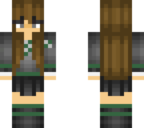 Slytherin Girl | Minecraft Skins
