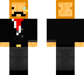 Toast with Suit | Minecraft Skin