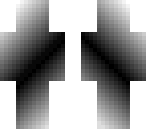 white to gray fade | Minecraft Skin