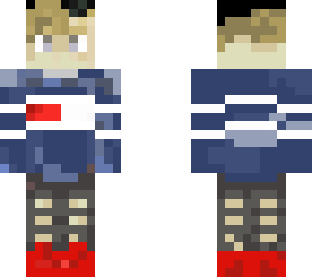 boy with beret | Minecraft Skin