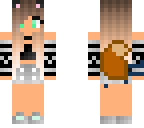 Changed tail color | Minecraft Skin