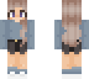 cyan dream | Minecraft Skin