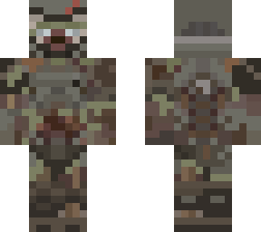 DOOM Eternal Zombie Slayer | Minecraft Skin