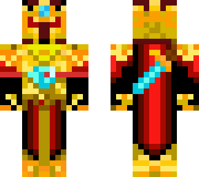 FIre KIng | Minecraft Skin