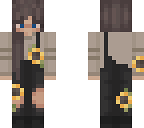 cute brown hair brown eyes girl | Minecraft Skins