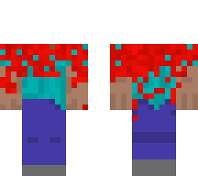 Headless steve (BLOOD) | Minecraft Skin