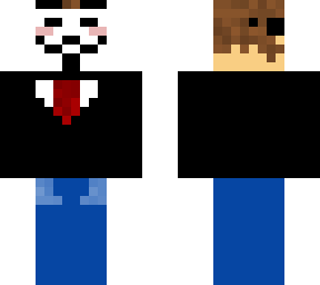 suited hacker | Minecraft Skin
