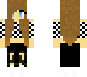 Checkered girl | Minecraft Skin