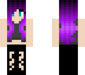 Curly haired girl | Minecraft Skin