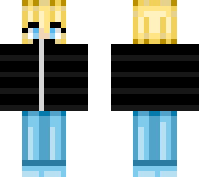 Cute Girl in puffy winter jacket | Minecraft Skin