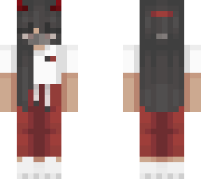 mask demon girl | Minecraft Skins