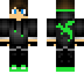 Green Gamer Boy | Minecraft Skin