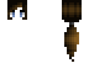 Brunette Ponytail | Minecraft Skins