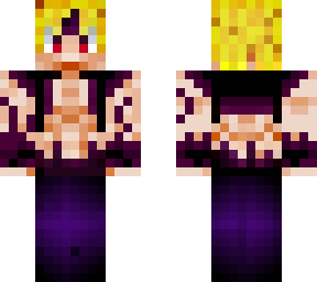 Meliodas assault mode | Minecraft Skin