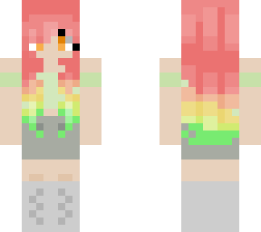 Parrot Girl | Minecraft Skin