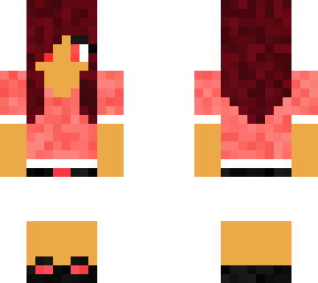 Red girl | Minecraft Skin