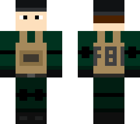 SCP Foundation Ally: FBI's Unusual Incidents Unit | Minecraft Skin