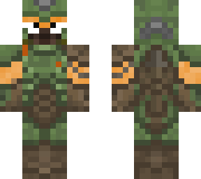 Chad Garfield Doomslayer | Minecraft Skin