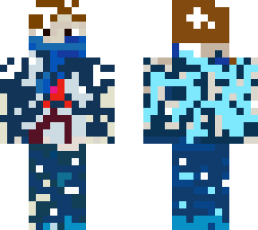 Fragmented Character | Minecraft Skin