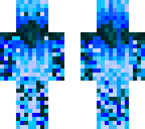 Frozen Ice Blaze | Minecraft Skin