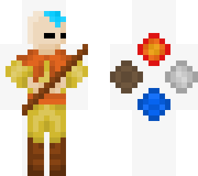 Avatar The Last Airbender | Minecraft Skin