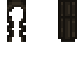 Curly Brown Hair | Minecraft Skins