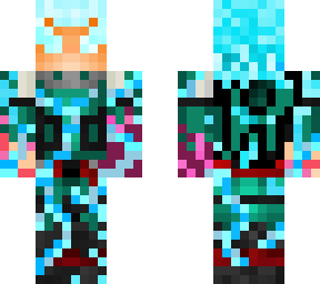 deku one for all full cowling 100% | Minecraft Skin