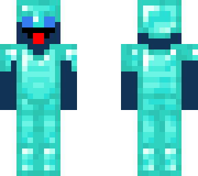 derp elmo in diamond armor | Minecraft Skin