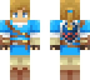 Link BoTW Edit | Minecraft Skin
