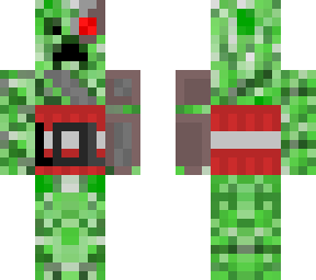 Robot creeper | Minecraft Skin