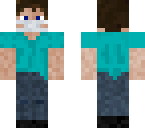 Steve With Doctors Mask | Minecraft Skin