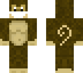 Traves Monkey face mask | Minecraft Skin