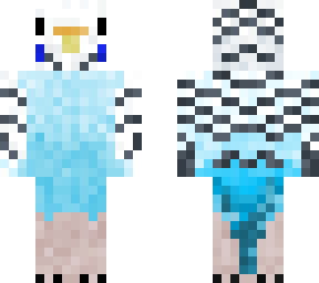 Blue Budgie/Parakeet | Minecraft Skin