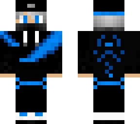 Blue cool boy | Minecraft Skin