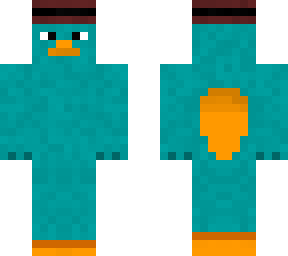 perry the platypus | Minecraft Skin