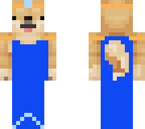 Princess Blue Dog | Minecraft Skin
