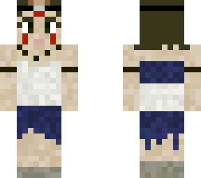 princess mononoke | Minecraft Skins