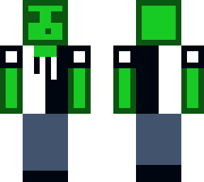 Slime Gamer Skin | Minecraft Skin