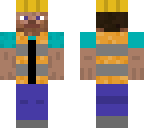 Construction Worker | Minecraft Skin