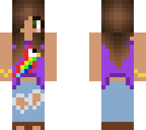 Parrot Girl | Minecraft Skin