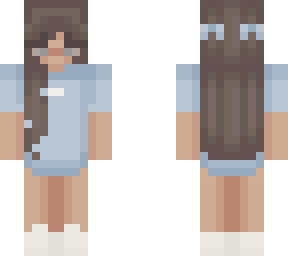 ~Blue Tulips~ | Minecraft Skin