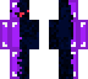 Evil Purple Skeppy | Minecraft Skin