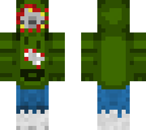 halloween skelleton duck | Minecraft Skin